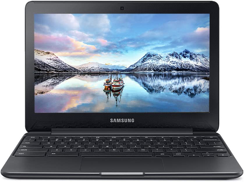 Samsung 11" HD Light-Weight Chromebook, Intel Celeron Processor Up to 2.40GHz, 4GB Ram, 16GB SSD, Super-Fast WiFi, HDMI, Chrome OS, Dale Black (Dale Black) (Renewed)