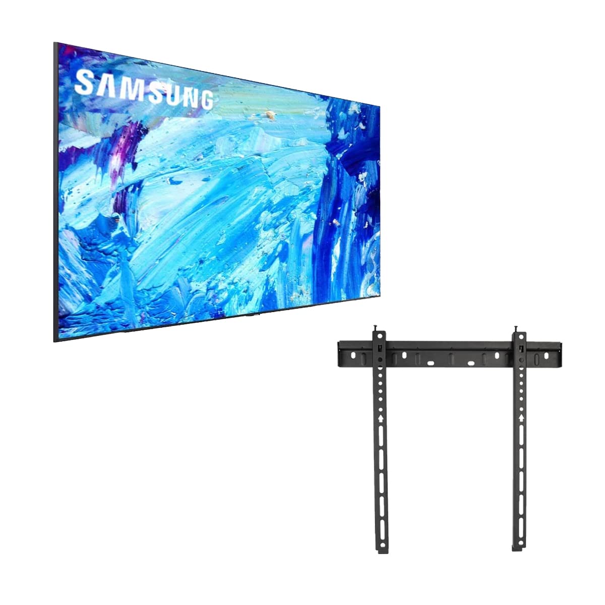 SAMSUNG 55-Inch Class (2160P) Smart LED TV, Auto Game Mode, Bluetooth Headset Support, Processor 4K + Free Wall Mount (No Stands) UN55TU7000BXZA (Renewed)