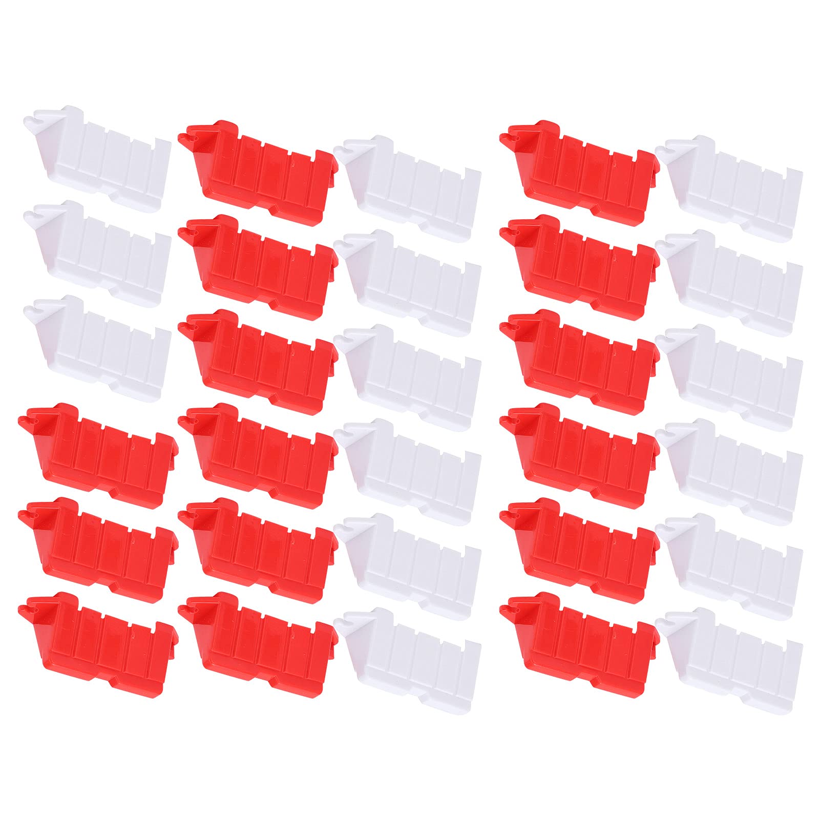 RC Roadblocks, 30Pcs RC Roadblocks Plastic Universal Drift Race Road Barriers Remote Control Car Accessories RC Crawler Accessory
