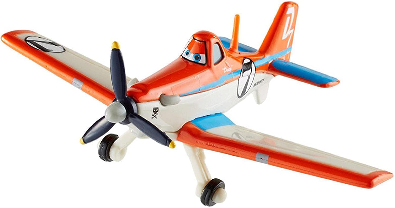 Planes No.7 Dusty Crophopper 1:55 Metal Diecast Educational Toys Planes Model Decorative Gifts