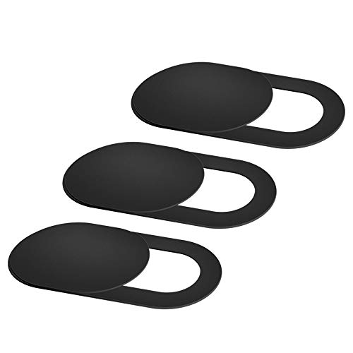 Ruelen 3 Pack Webcam Cover Ultra-Thin Slide Privacy Protector Camera Cover for Laptop Phone, Protect Your Privacy and Security, Strong Adhesive Block