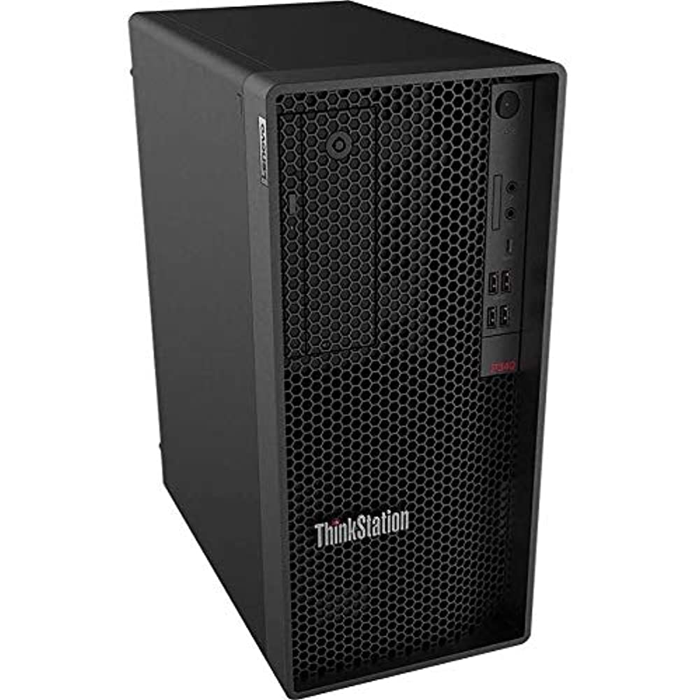 Lenovo ThinkStation P340 30DH00K4US Workstation - 1 x Intel Deca-core (10 Core) i9-10900K 3.70 GHz - 32 GB DDR4 SDRAM RAM - 1 TB SSD - Tower - Raven Black - Windows 10 Pro 64-bit - NVIDIA Quadro RTX 5