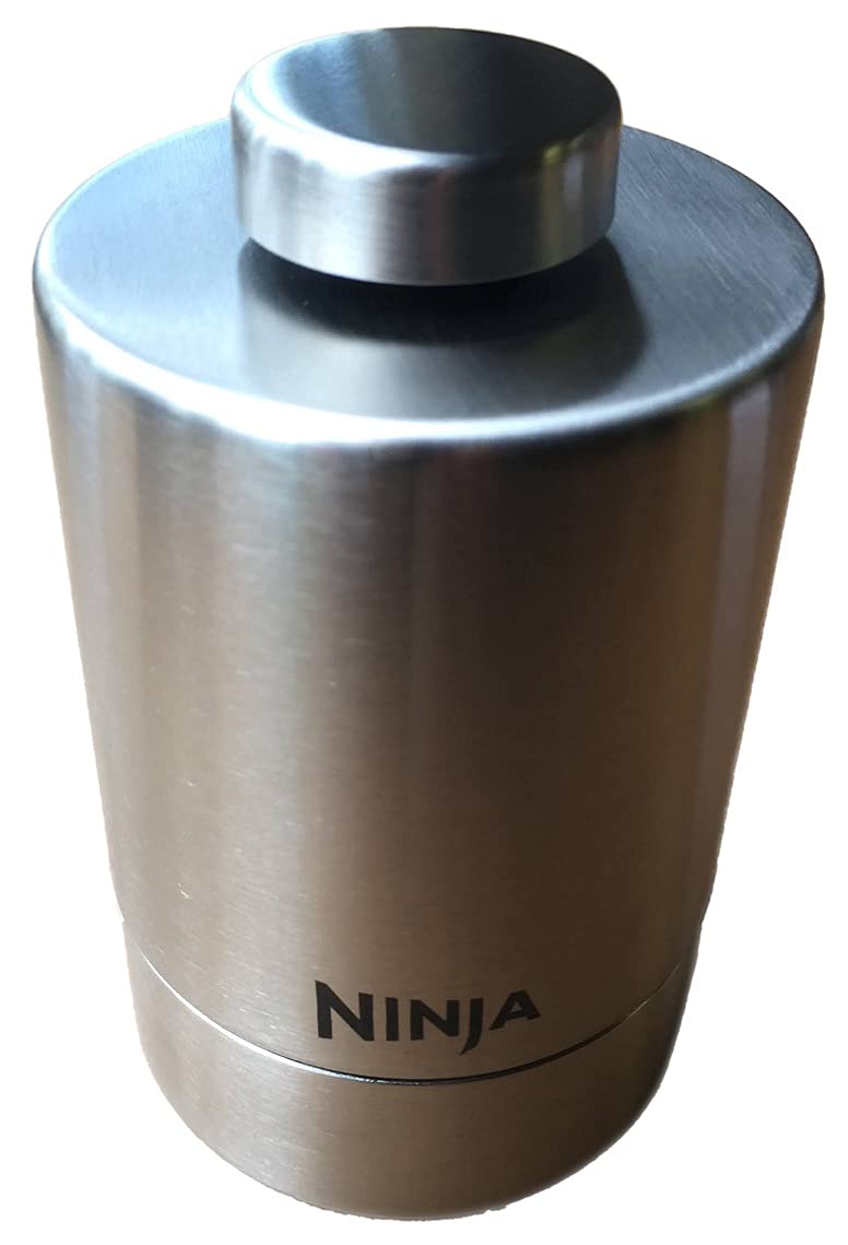 Ninja Signature Designer Cinnamon Shaker with 5 Stainless Steel Stencils for Coffee Bar CF090 CF091 CF092 CF097 CF110 CF111 CF112 CM400 CM401 clear