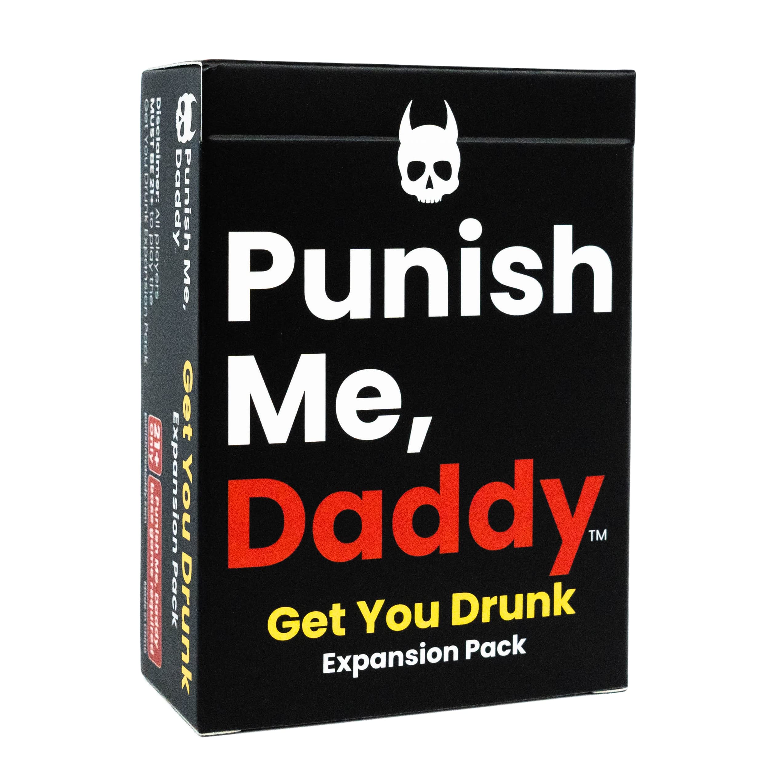 Punish Me, Daddy Bundle 4-Pack Base Game with All 3 Expansion Packs: Get You Drunk, Extreme Edition, and Literally Blank Cards Expansion Packs