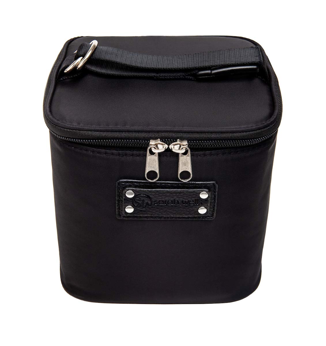 Sarah Wells Lizzy Breast Pump Bag, Pumparoo, and Cold Gold Breast Milk Cooler Bundle (Black)