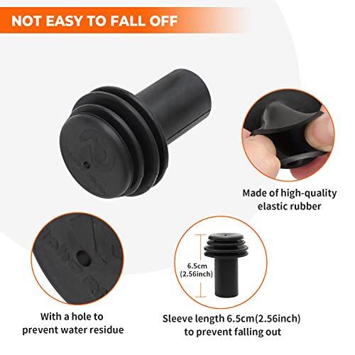 RV Cover Protector, Alpha Rider RV Gutter Spout Cover System,RV Rain Gutter Extension Cover Keeps RV Cover from Gutter Spout Damage