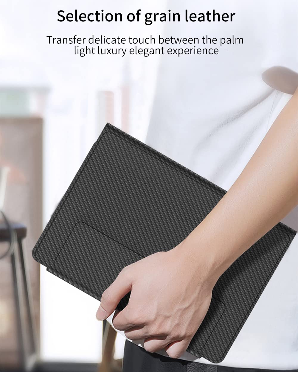 SHIEID Leather Cover for Samsung Galaxy Z Fold4 Keyboard Holster and S Pen Holder, Light Luxury Elegant with Kickstand Bluetooth Keyboard Wirelessly Connects Z Fold4 Keyboard, Green