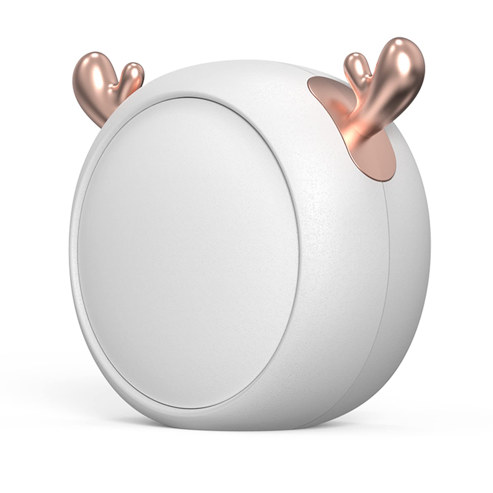 SHUKAN Toothbrush Case with Cover, Rechargeable Mini Toothbrush Holder, Removable Portable Wall Mount Toothbrush Holder for Bathroom Household Business Trip(Deer)