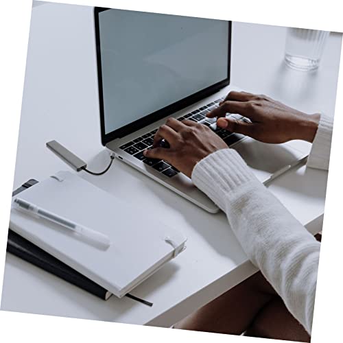 SOLUSTRE 2pcs 7 Reader Laptop USB Aluminum with Type Transfer Type-c Video to Mm Converter Accessories Holder Dock Compatible Computer More Devices Pro USB-c Card in- Adapter Type-