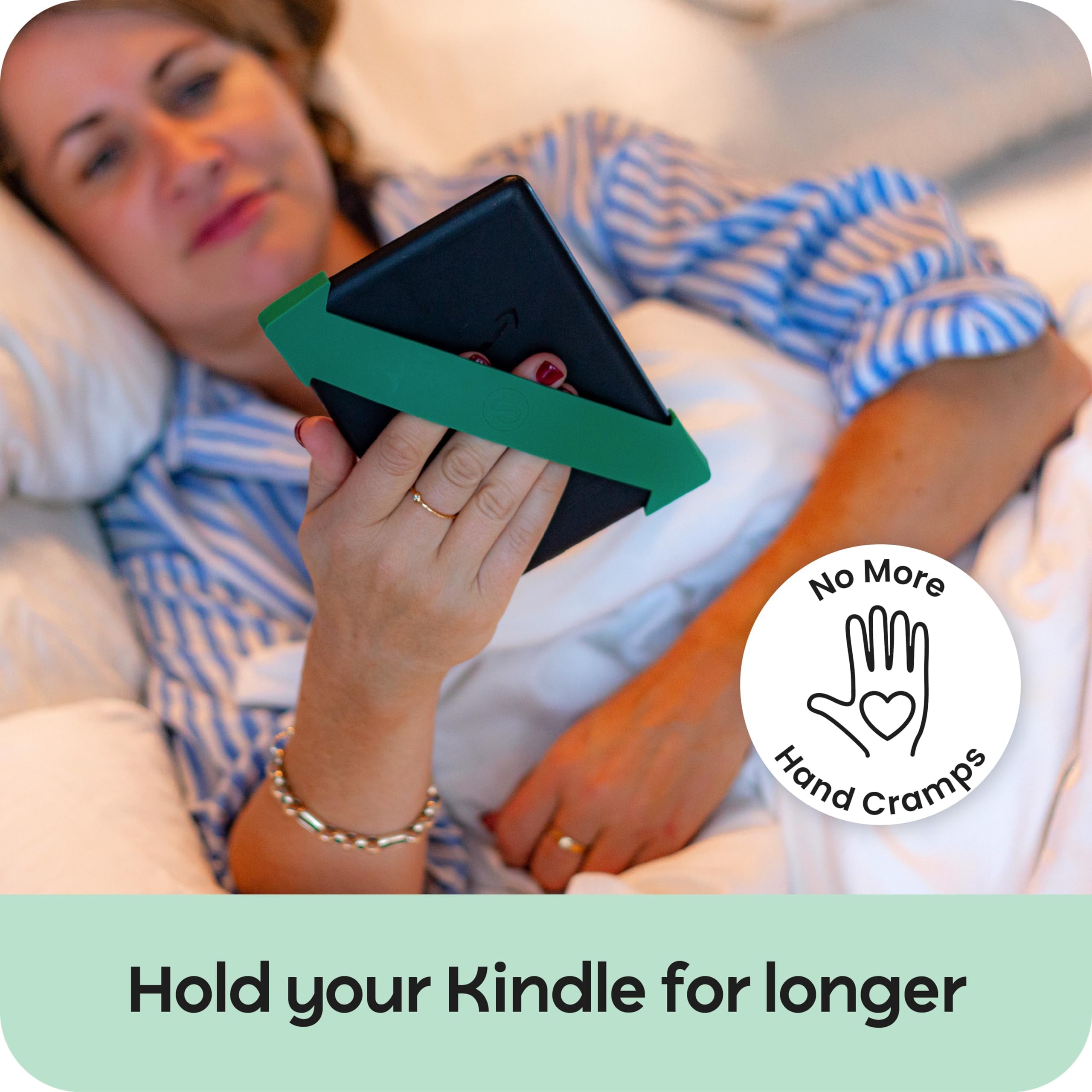 Strapsicle Kindle Hand Strap | Pack of 2 Hand Straps for Kindle Paperwhite 11th Generation & Signature Paperwhite | E-Reader case Compatible with Kindle Paperwhite 2022 | Kindle Accessories & Gifts