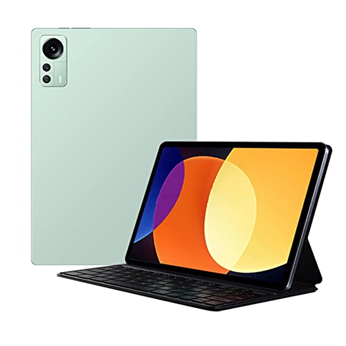soobu 10 Inch Tablet, USB C Rechargeable 5MP 13MP Camera Gaming Tablet 100 to 240V Octa Core for Travel (Green)