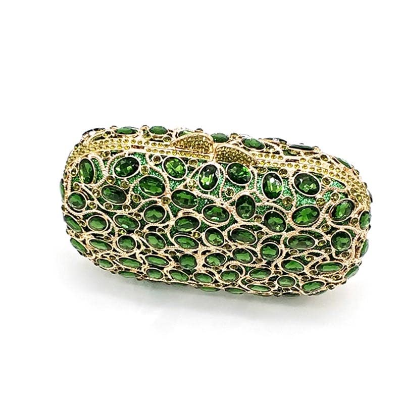 MJWDP Bridal Wedding Party Purses Purses Women Evening Party Wallet Diamonds Crystal Clutches (Color : D)