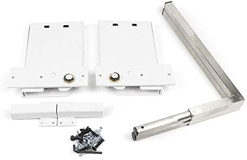 LYNICESHOP Bed Hardware Kit, Horizontal Wall Bed Springs Mechanism Hardware Heavy Duty Bed Support Hardware DIY Kit for Horizontal Wall Mount, DIY Capacity Bed Hardware Kit (Small Size Bed)
