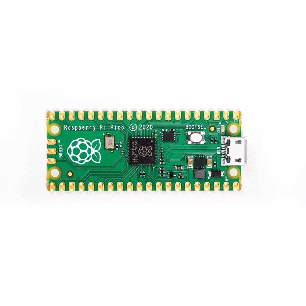 Raspberry Pi Pico Microcontroller Development Board RP2040 with Pin Header (2Pack)