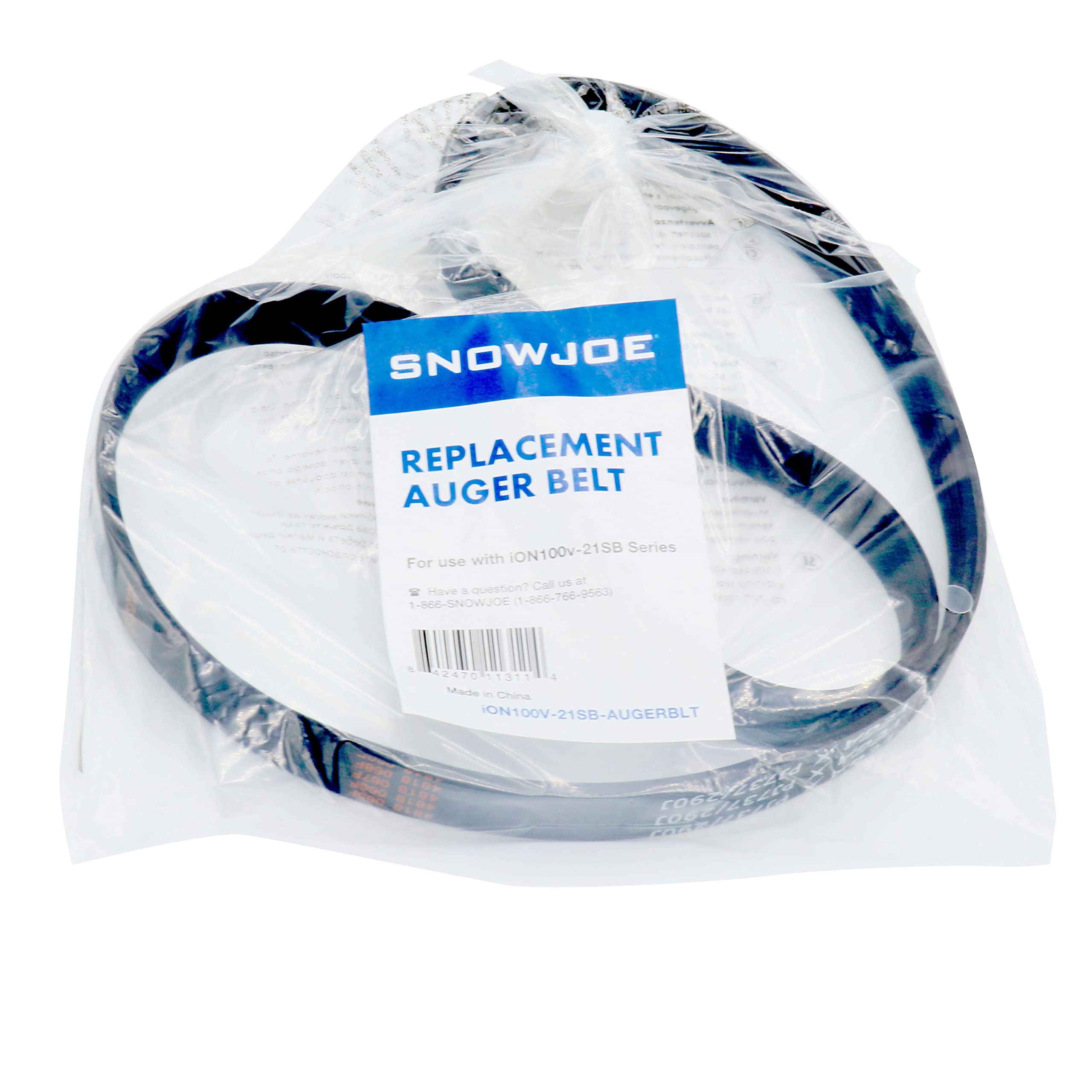 Snow Joe ION100V-21SB-AUGERBLT Auger Belt for ION100V-21SB, Black