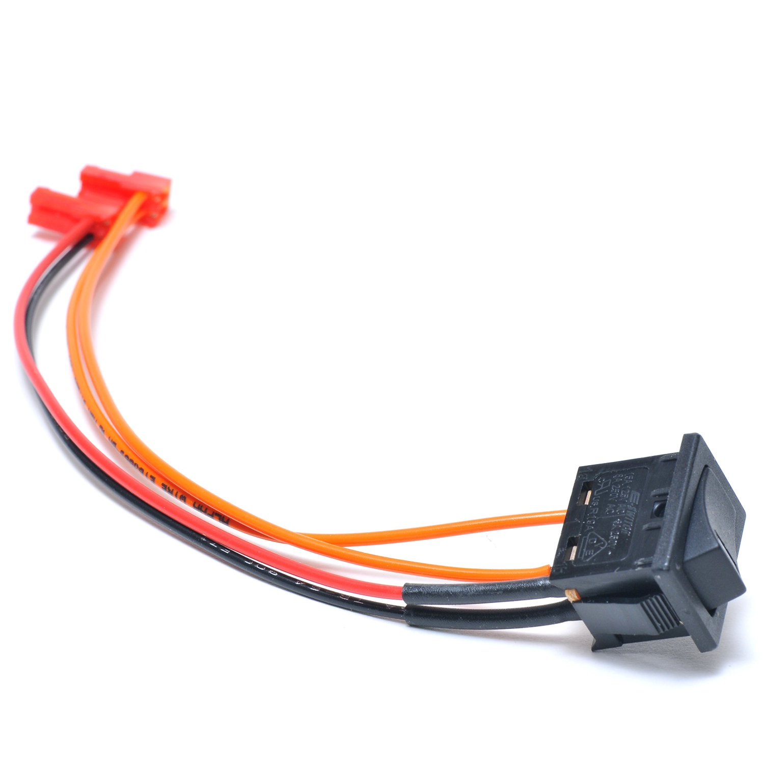 SaltDogg Rocker Switch 3014462 —— Power & Vibrator Replacement Switch —— for Buyers 3006620 & 3016934 Controllers —— Also Karrier Omega, 3452A, and Other Controllers