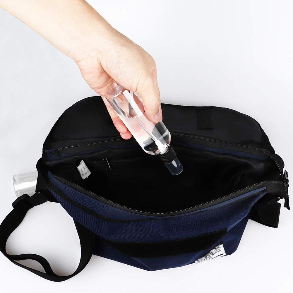 Transparent Empty Spray Bottles Portable Plastic Refillable Container Empty Cosmetic Container 50ml/60ml/75ml/80ml/100ml/120ml