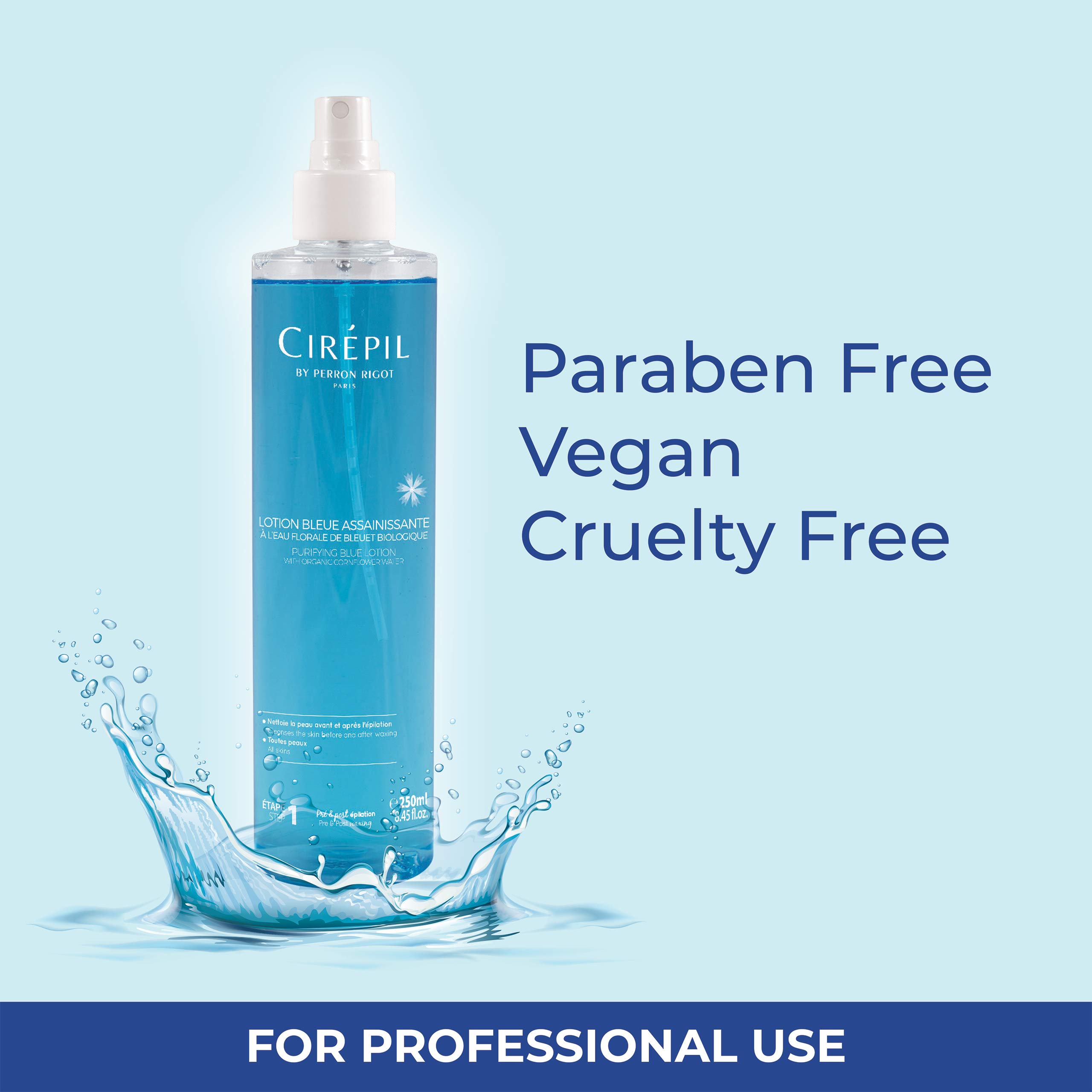 The Blue Bundle - 800g "Blue" Wax Beads + The Purifying Blue Lotion - A perfect waxing time with Cirepil