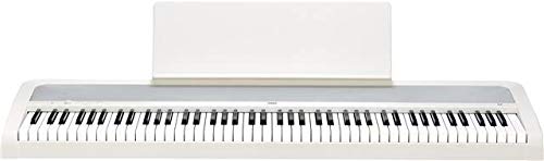 Korg B2SP Digital Piano - Black Bundle with Furniture Stand, Three-Pedal Unit, Bench, Instructional Book, Austin Bazaar Instructional DVD, and Polishing Cloth