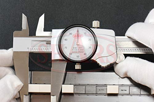 Shars 0-12" Premium Series Stainless Steel Shockproof Dial Caliper 303-1317 R}