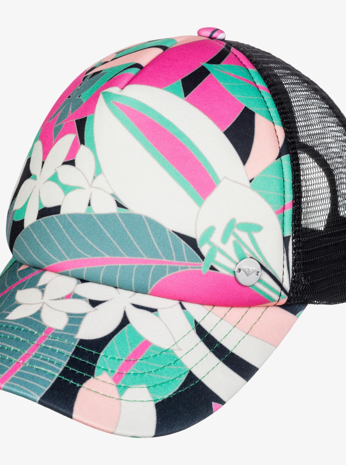 Roxy Women's Water Come Down TRUCKET HAT, Anthracite Palm Song Axs, One Size