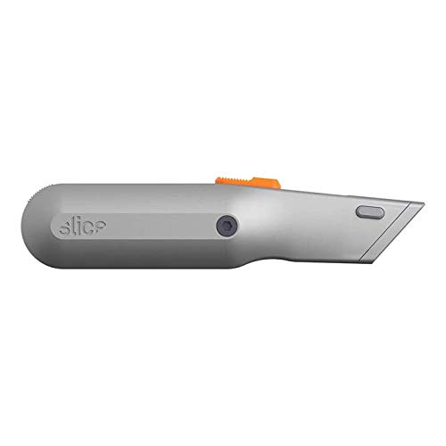 Slice Metal-Handle, 1 Utility Knife, Manual Blade Stays in Position