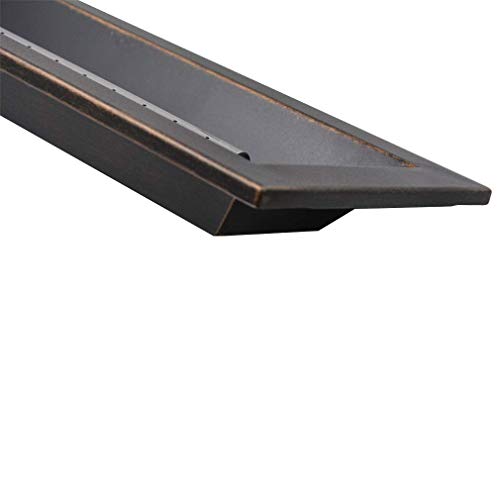 Skyflame 36" by 6" Linear Drop-in Fire Pit Pan and Burner Kit for Natural Gas/Propane, Steel Fire Pit Insert Burner for DIY Fire Pit and Fireplace