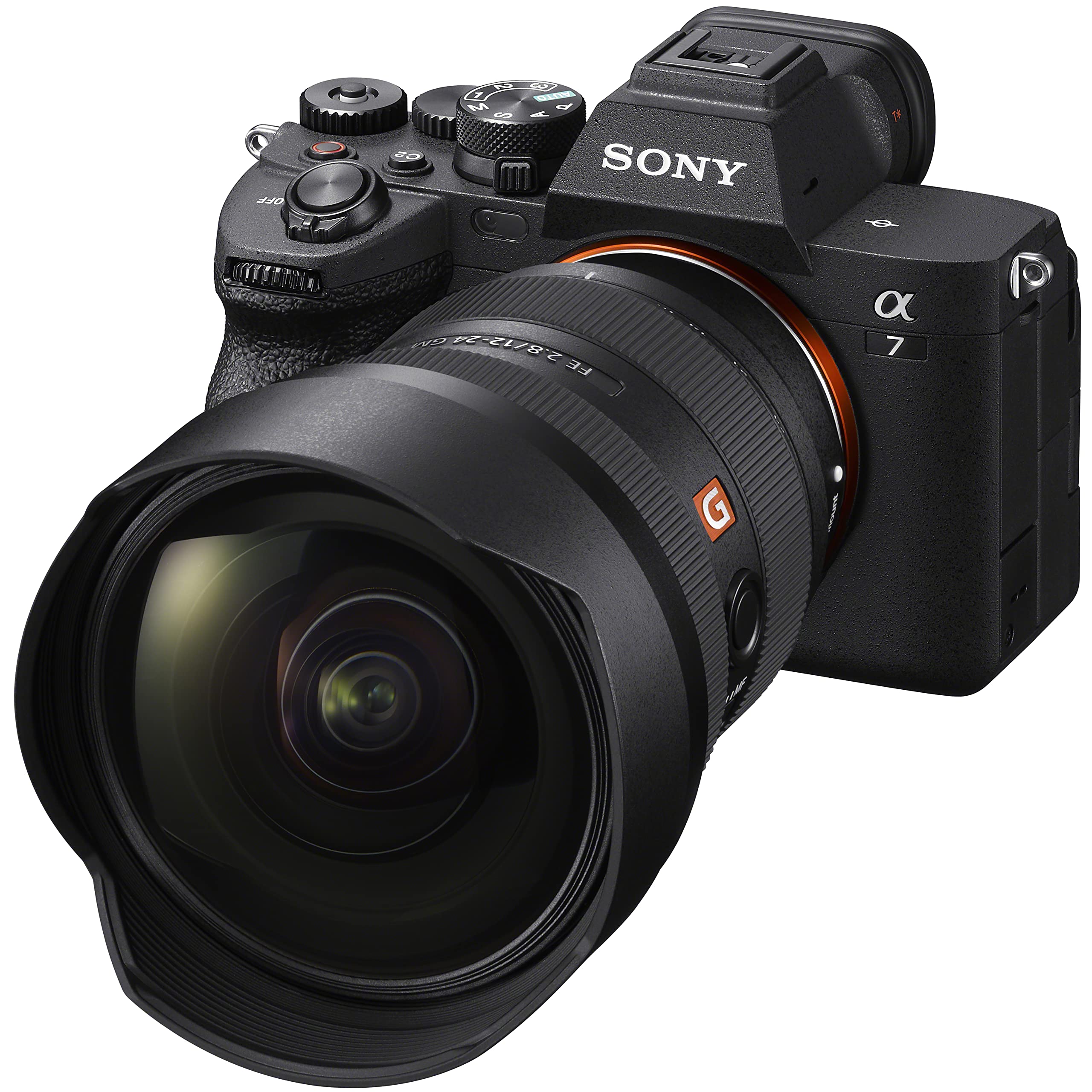 Sony a7 IV Full Frame Mirrorless Camera Body with 2 Lens Kit FE 12-24mm F2.8 GM G Master + 28-70mm ILCE-7M4K/B + SEL1224GM Bundle w/Deco Gear Backpack + Monopod + Extra Battery, LED and Accessories