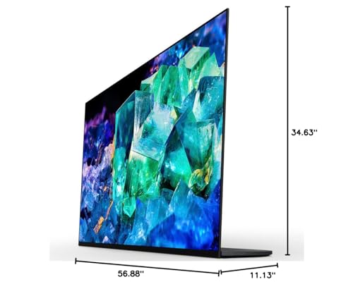 Sony XR65A95K 65" BRAVIA XR A95K 4K HDR OLED TV with Smart Google TV (2022 Model) Bundle with TaskRabbit Installation Services + Deco Gear Wall Mount + HDMI Cables + Surge Adapter