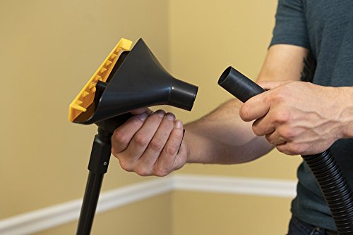 POP EEZE Popeeze Popcorn Ceiling Scraper Tool - Shop Vacuum Attachment for Removal and Repair of Acoustic Ceiling Texture Without Bag or Mess