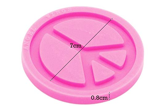Shiny Peace Sign (NO HOLE) Silicone Mold, Peace Silicone Mold, Peace Fondant Mold,Peace Shape Silicone Mold,Peace Mold,Peace Resin Mold, Peace Mould, Peace Chocolate Mold, Peace Cake Mold,No Hole