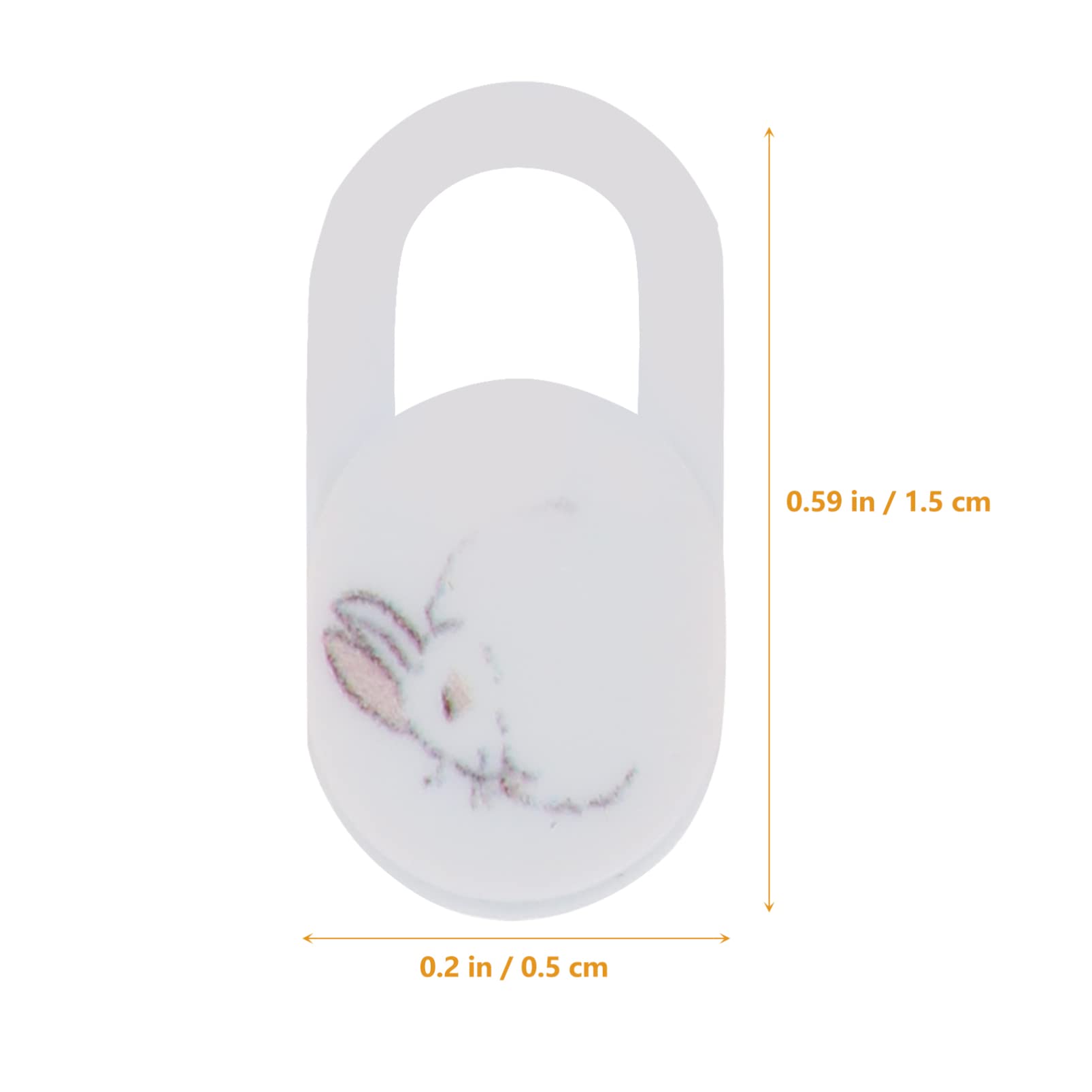 SOLUSTRE 4pcs Camera Privacy Cover Webcam Cover Computer Camera Cover Slide Laptop Camera Cover Camera for Laptop Camera for Computer Laptops Slider Abs Desktop Protector