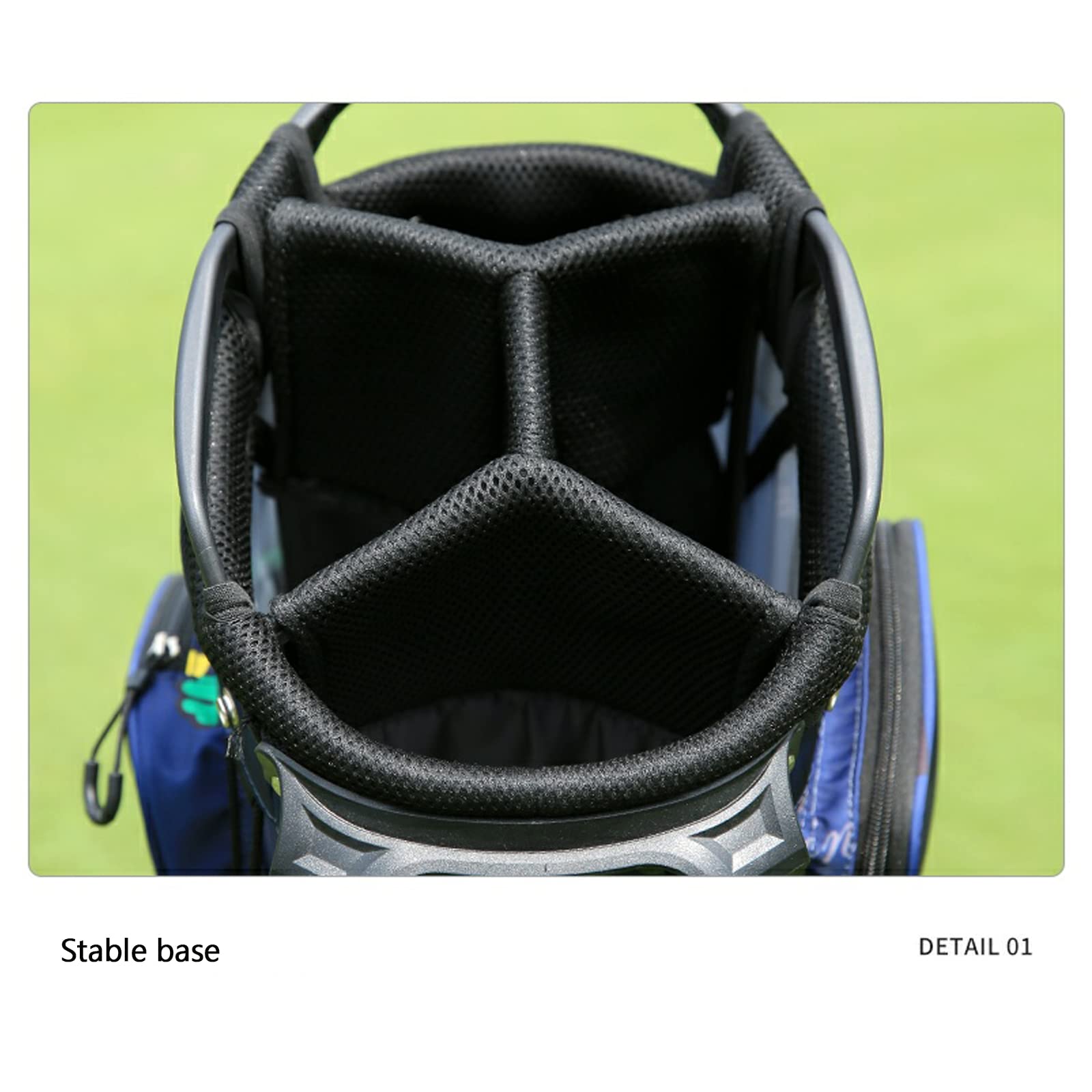 PGM Golf Bag Stand Bag - Lightweight, Water-Repellent, Portable Travel Golf Bag with Personalized Golf Club Bag