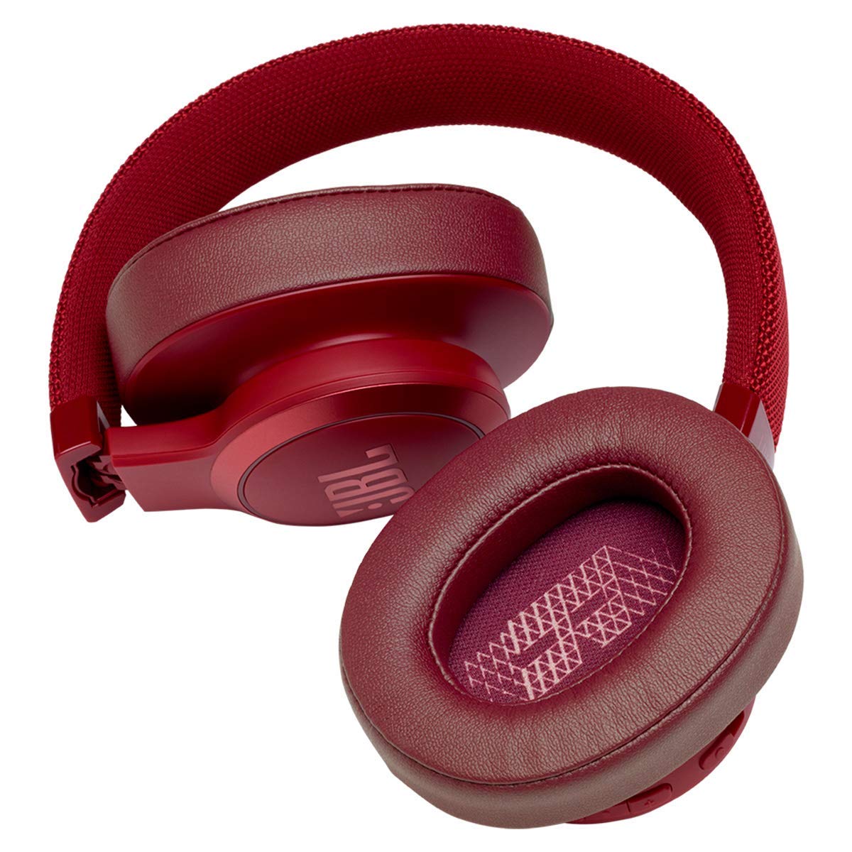JB Live 500 BT, Around-Ear Wireless Headphone - Red (Renewed)