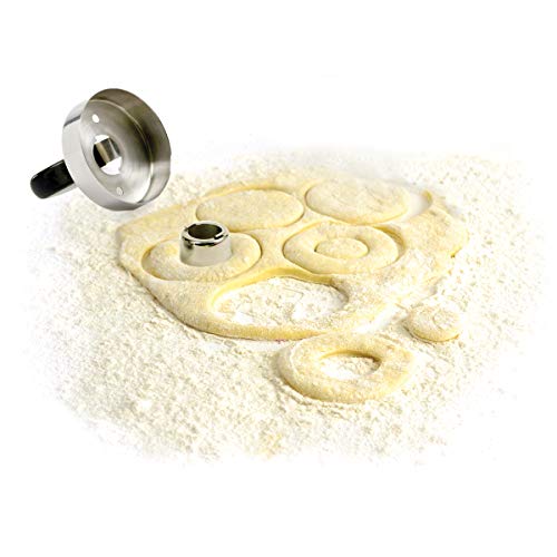 Norpro Donut Biscuit Cutter with Removable Center 3" x 3"