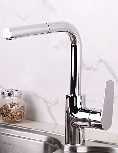 SJQKA-Faucet Kitchen faucet, pull out kitchen sink, hot and cold faucet