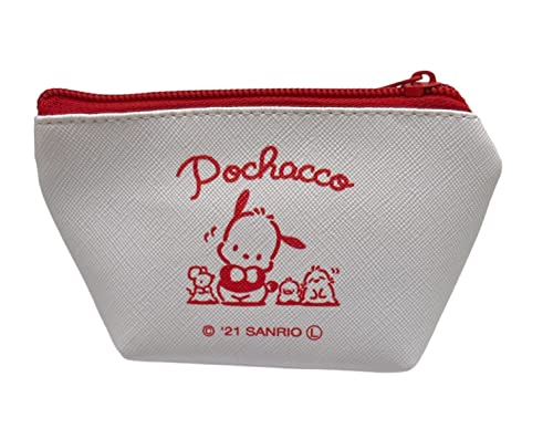 Sanrio Pochacco Face Boat Type Cosmetics Small Pouch Bag 4.3 in (W) Γ 3 in (H) Γ 2 in (D)