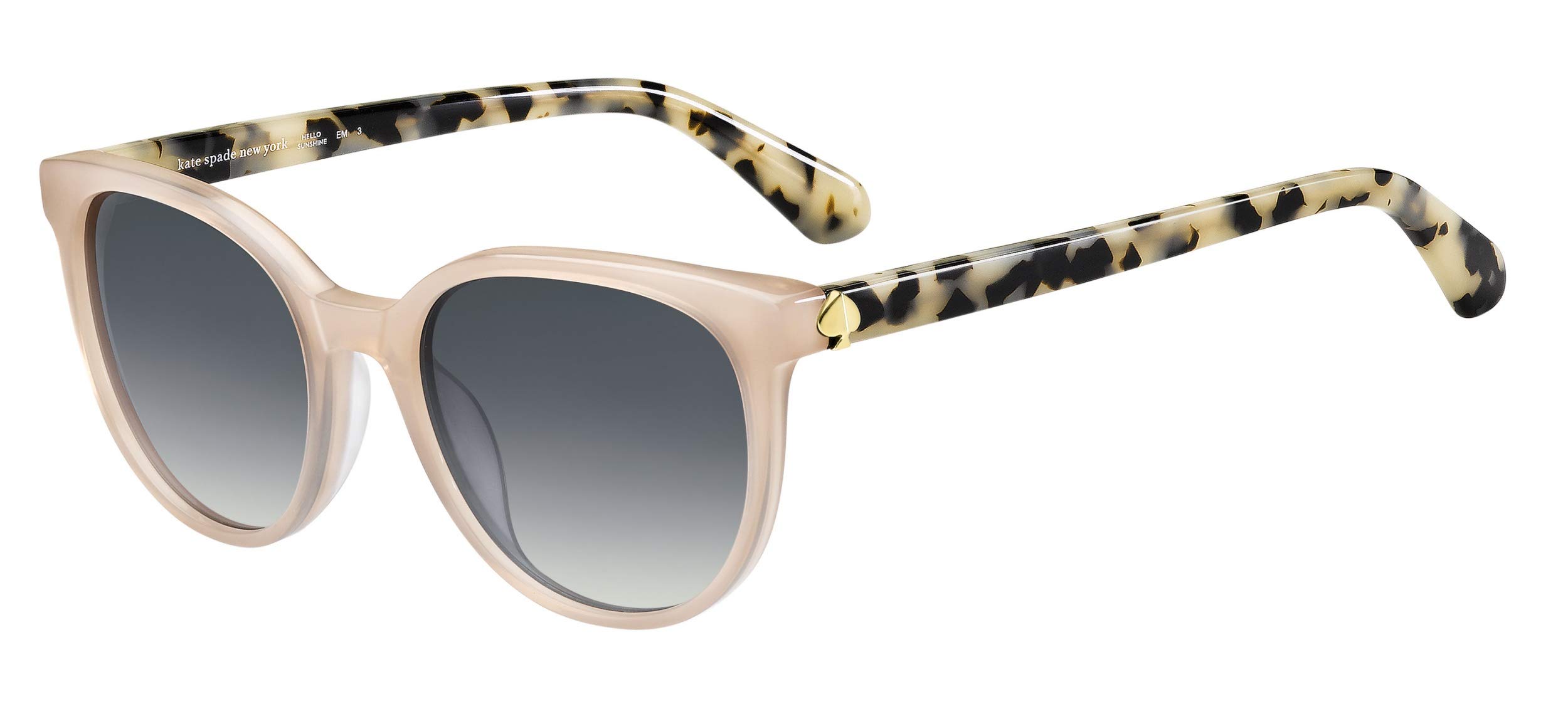 Kate Spade New York womens Melanie/S Sunglasses, Nude/Dark Grey Gradient, One Size US