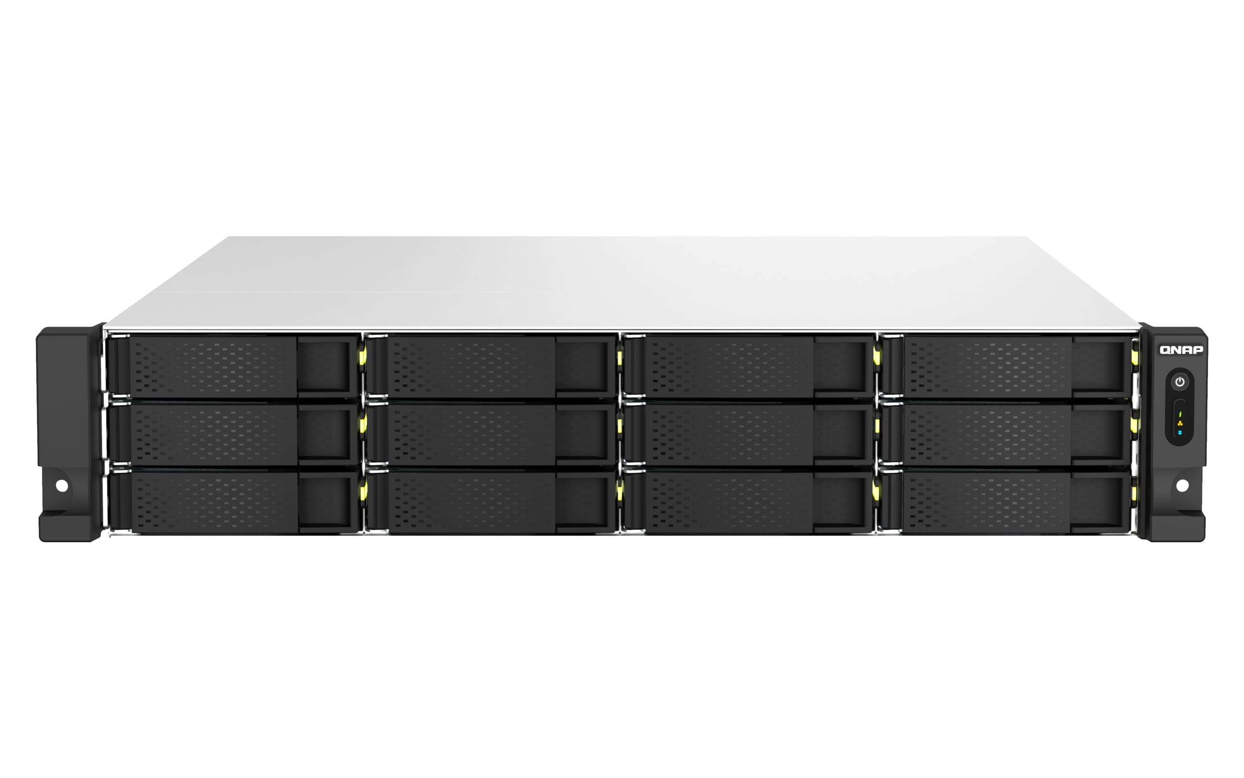 QNAP TS-h1887XU-RP-E2334-16G-US 18 Bay 2U Rackmount Hybrid NAS with Intel® Xeon® Processor, Dual 10GbE, ZFS Storage for Virtualization and Data-Intensive Enterprise Applications