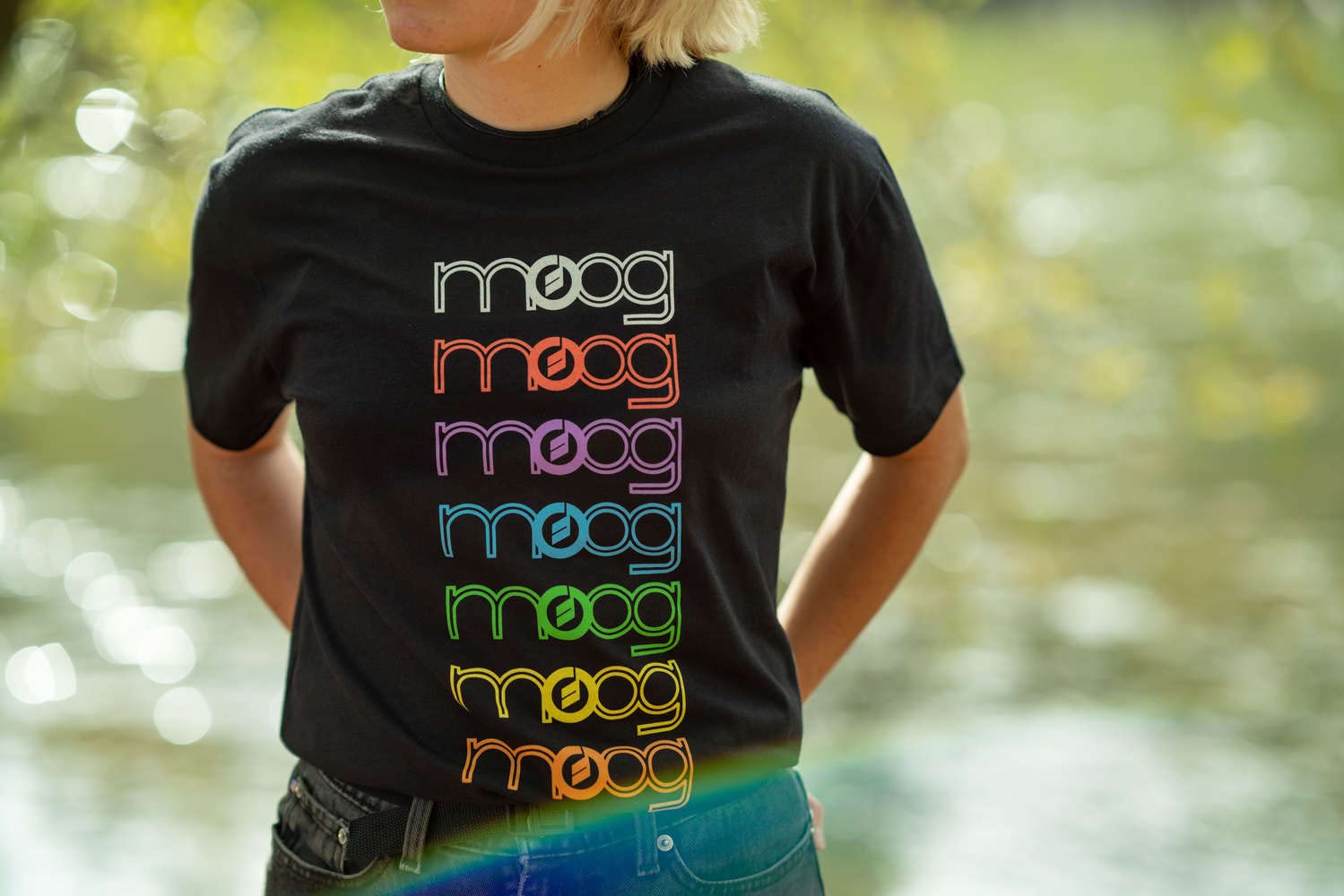 Moog Rainbow Spectrum Tee - Large
