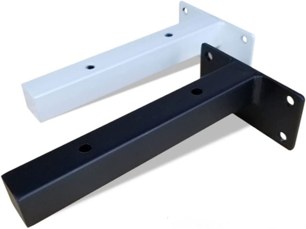 Shelf Brackets Wall Shelves 2pcs Wall Rack for Included Triangular Mounted Bench Art Bookshelf Hardware Brackets Wood Screws Shelves Hanging Plugs Bracket Saving Holder Board Cm Supports Black Work (