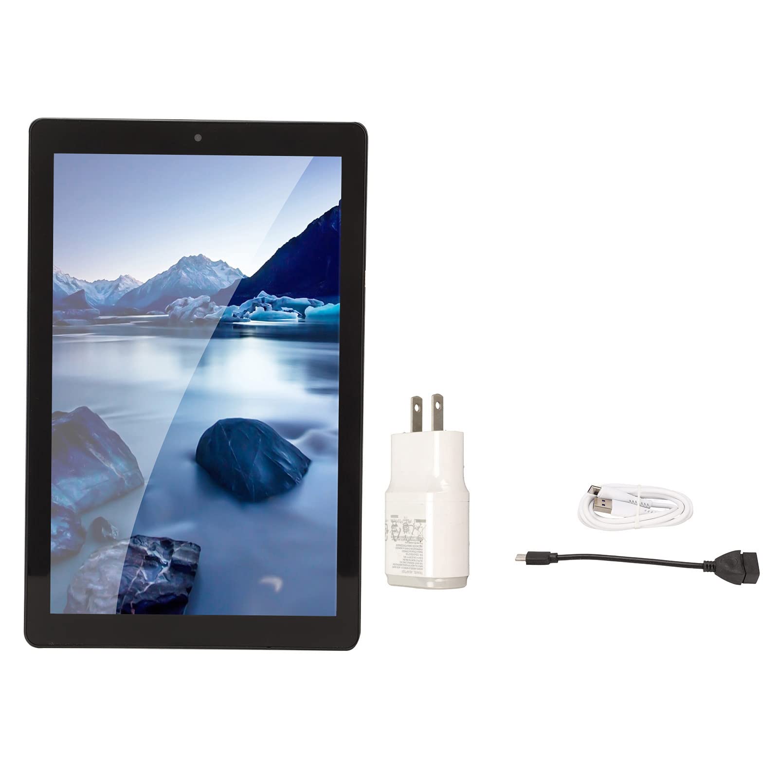 Rengu HD Tablet, Octa Cores 1960x1080 100 to 240V Portable Tablet for Children for Study (US Plug)
