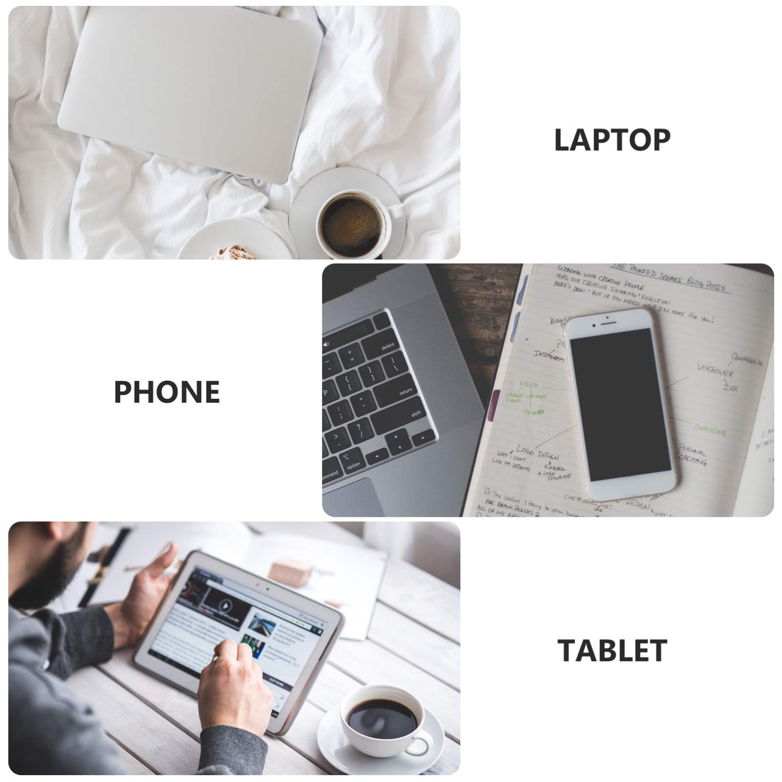 SOLUSTRE 12 pcs Camera Cover tableta con pantalla tabletd Webcam Cover Camera Privacy Cover Tablet Laptop Tablet para niños Laptop Camera Blocker abs Anti Peeping Protective Cover