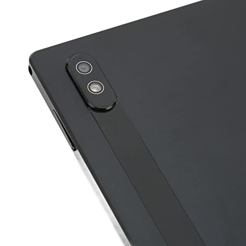 soobu Office Tablet, Student Tablet 10 Inch IPS Black Dual Camera 2 Card Slots 7000mAh for Study (US Plug)