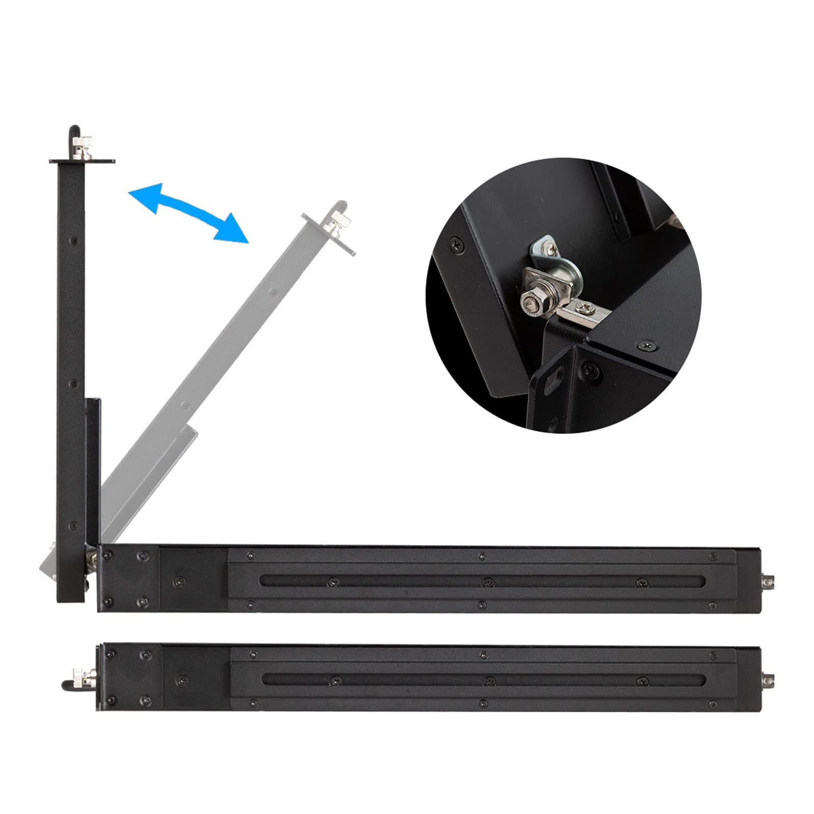 SEETEC SC173-HSD 17.3 Inch Monitor 1RU Pull Out Rack Mount Monitor Full HD 1920x1080 (HDMI/SDI)