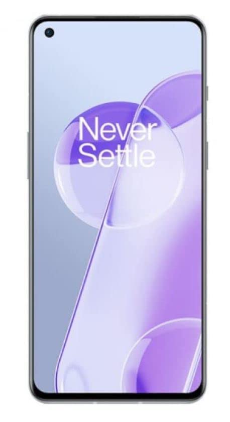 OnePlus 9RT 5G Dual MT2110 256GB 8GB RAM Factory Unlocked (GSM Only | No CDMA - not Compatible with Verizon/Sprint) Global ROM | Google Play Installed - Silver