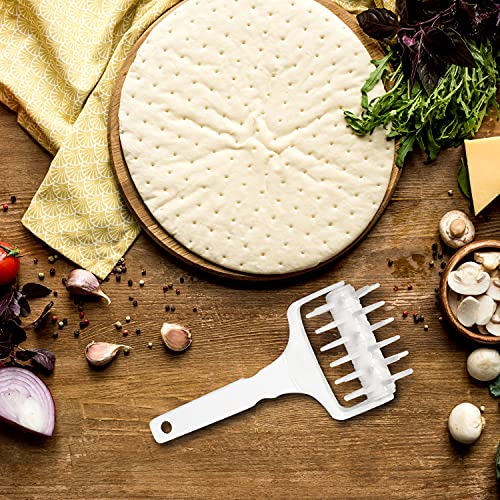 Norpro Docker for Pizza Crust or Pastry Dough, White