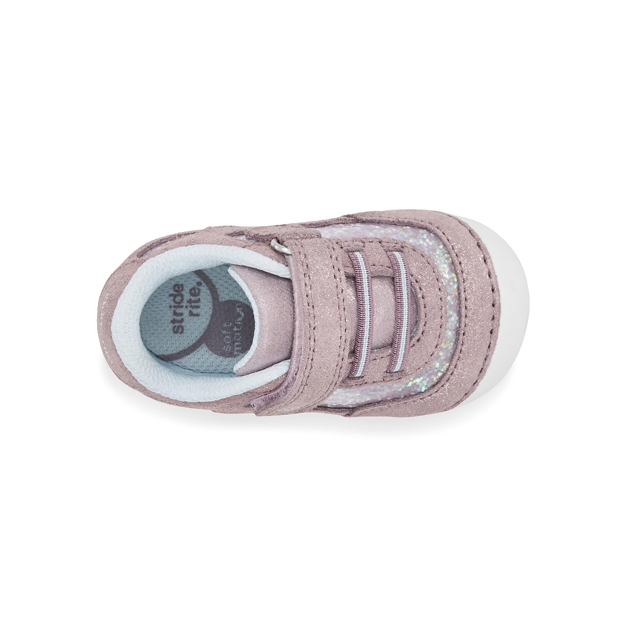 Stride Rite Baby Girls SM Jazzy Sneaker, Lavender Multi, 4 Infant
