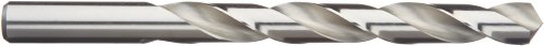 Precision Twist R10P High Speed Steel Jobber Drill Bit, Uncoated (Bright) Finish, Round Shank, Spiral Flute, 118 Degree Point Angle, 9/16"