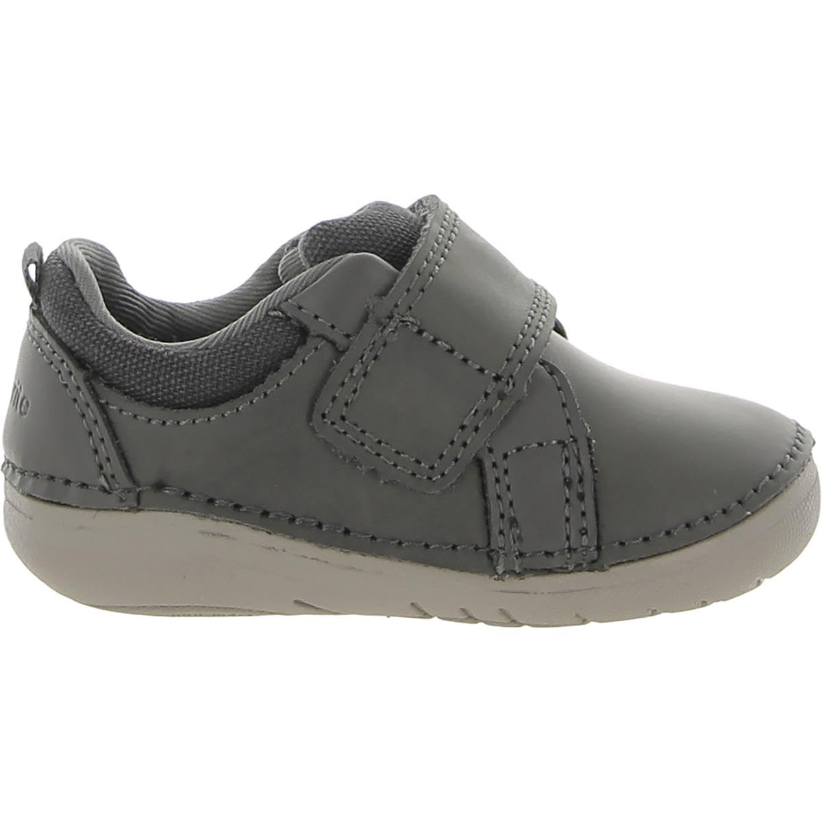 Stride Rite Baby Boys SM Jodie Sneaker, Grey, 4.5 Infant